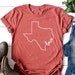 Texas Shirt Texas Tee Texas Graphic Tee Texas Love Shirt Texas Map Tee ...