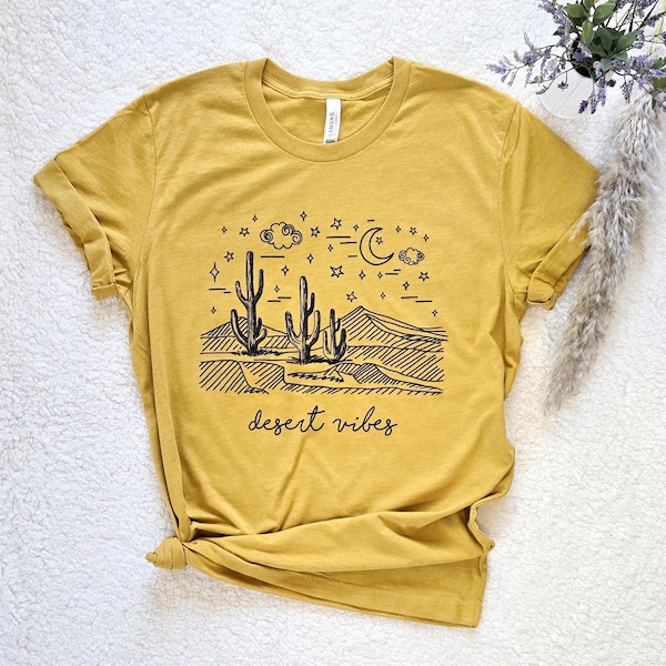 Desert Tshirt - Etsy