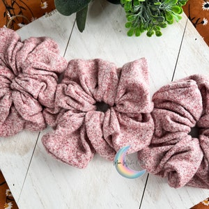 Red Scrunchie, Messy Bun Days, Large Scrunchie, Jumbo Scrunchie ...