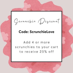 Red Scrunchie, Messy Bun Days, Large Scrunchie, Jumbo Scrunchie ...