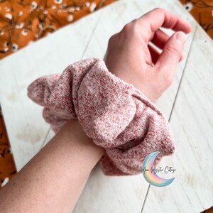 Red Scrunchie, Messy Bun Days, Large Scrunchie, Jumbo Scrunchie ...