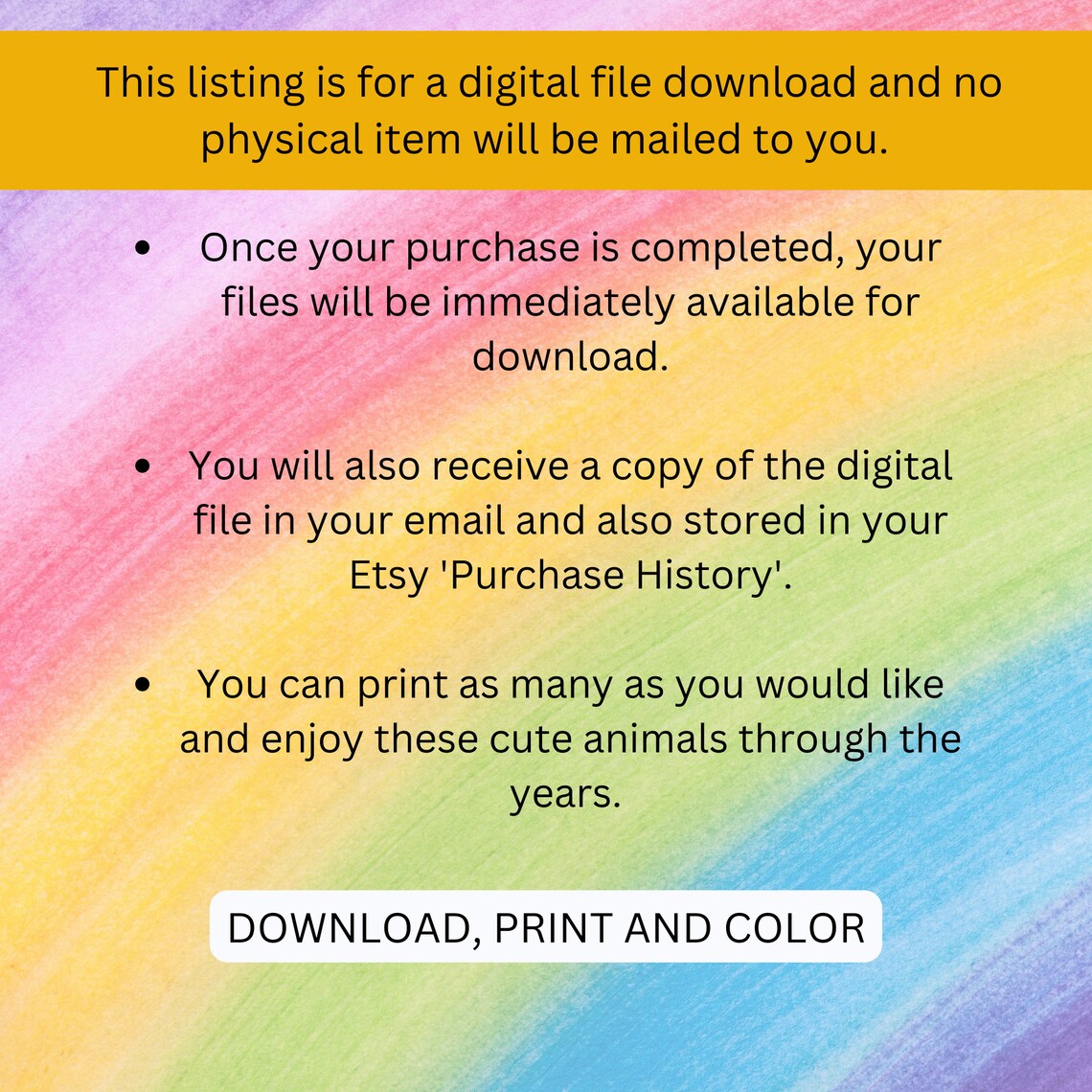 15 Printable Animal With Names Coloring Pages in High Resolution PDF ...