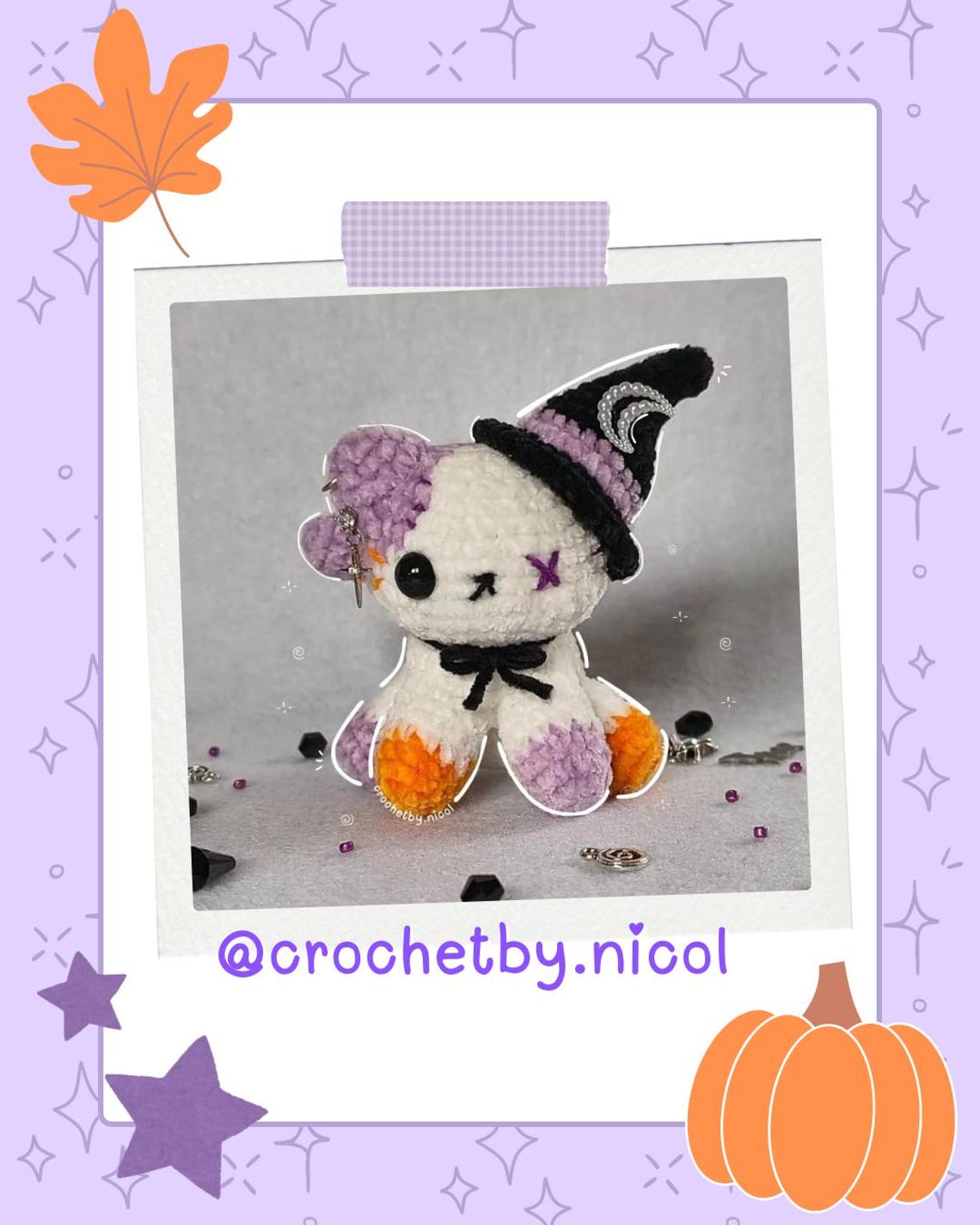 LOW-SEW Patchwork Cat PDF Crochet Pattern - Etsy