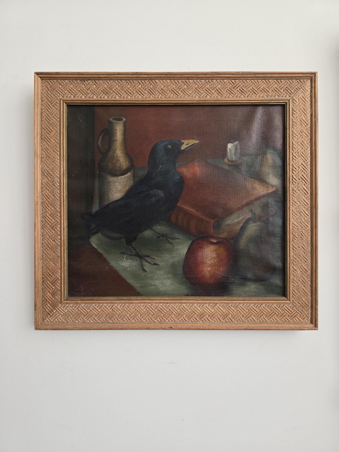 Beautiful 1942 Vintage Still Life Signed W.G. Davis - Etsy