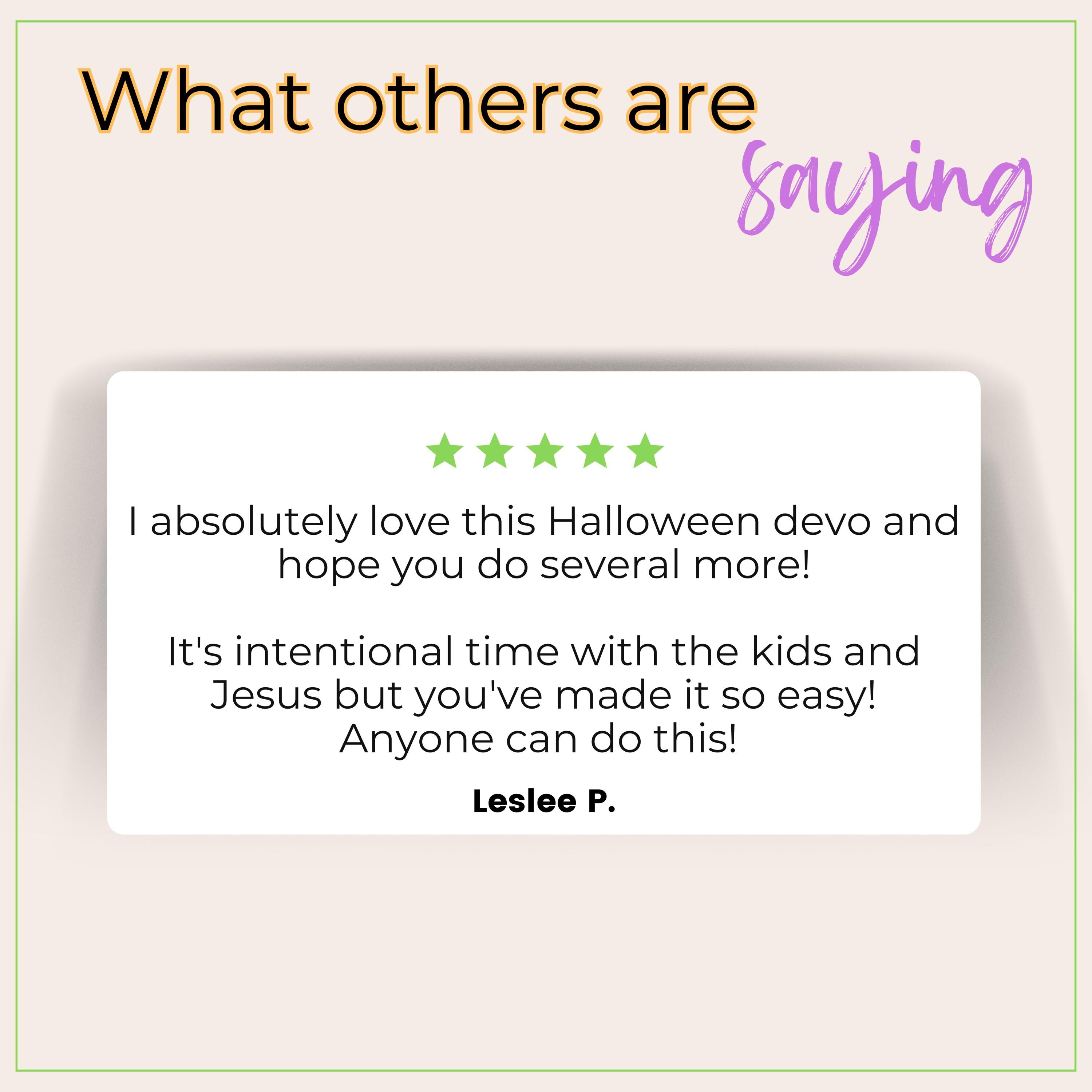 Christian Halloween Devotional Printable, Trick or Truth, Religious ...