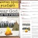 Family Devotional Printable, Bible Study, Camping Activities for Kids ...