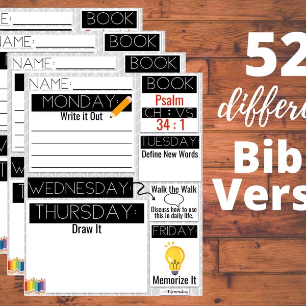 Verse of the Week - Etsy