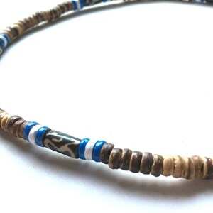 Guys Surf Necklaces for Men,surfer Necklace,beach Necklace Men,wood ...