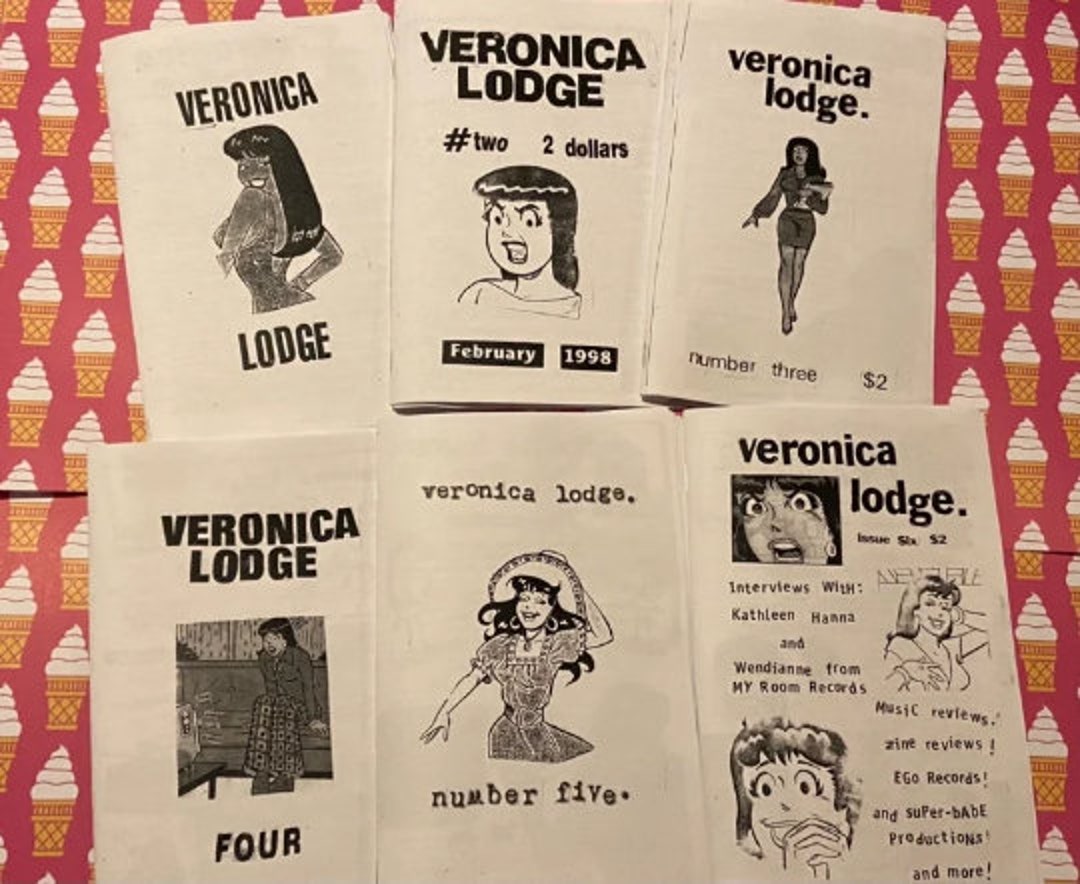 VERONICA LODGE ZINE 6-pack (as Seen in the Netflix's Movie "moxie"!) - Etsy
