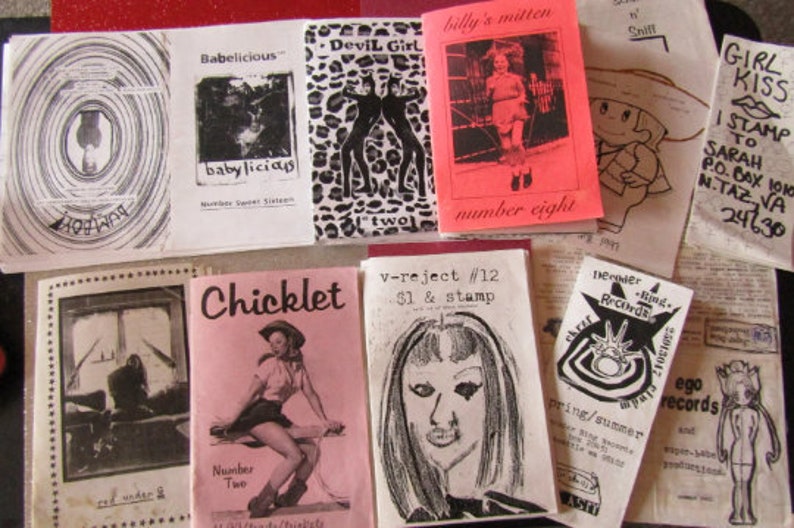 Riot Grrrl Nostalgia Zine Grab Bag #TEN - Etsy