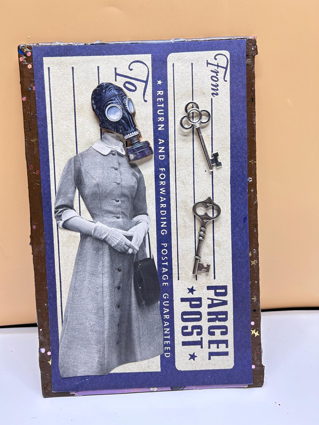 Parcel Post {original Collage} - Etsy