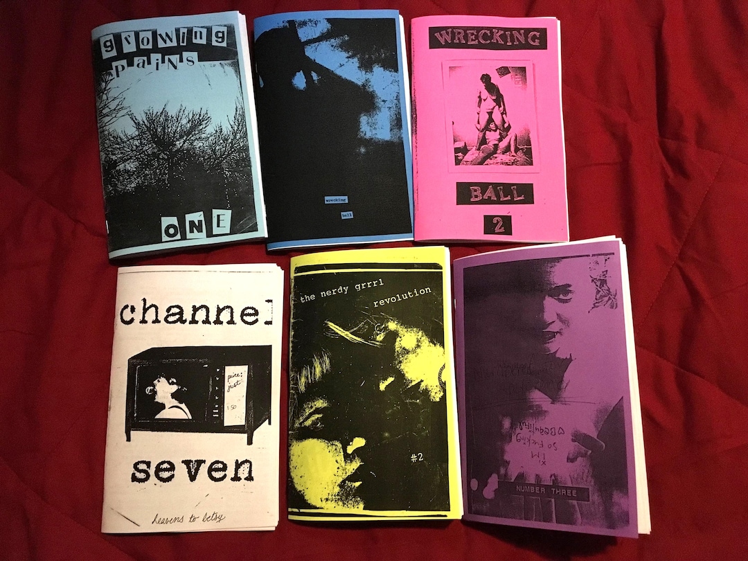 RIOT GRRRL PRESS Zine Pack # 1- A Feminist Time Capsule of 1990s ...