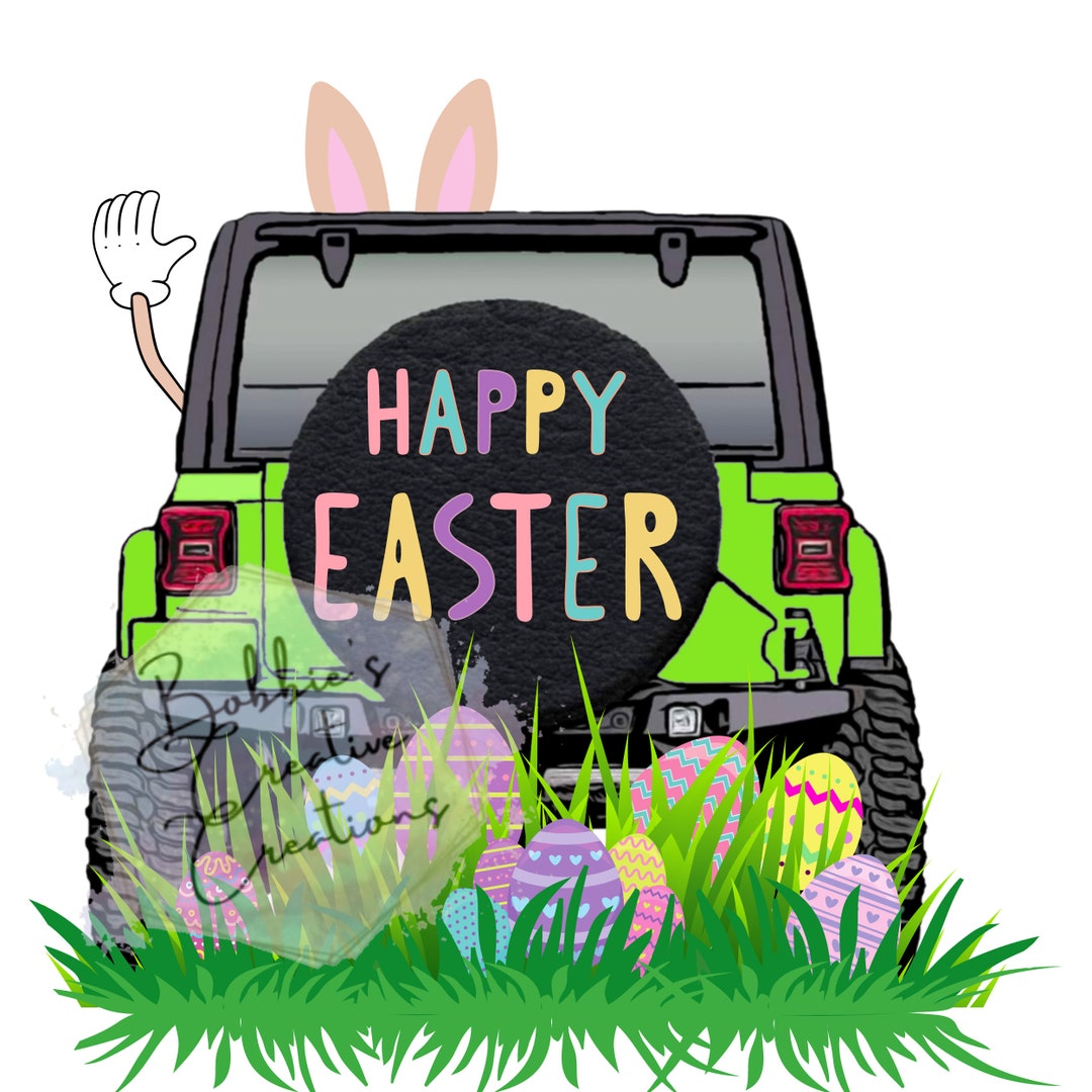 Happy Easter off Roading Sublimation Design, Happy Easter off Roading ...