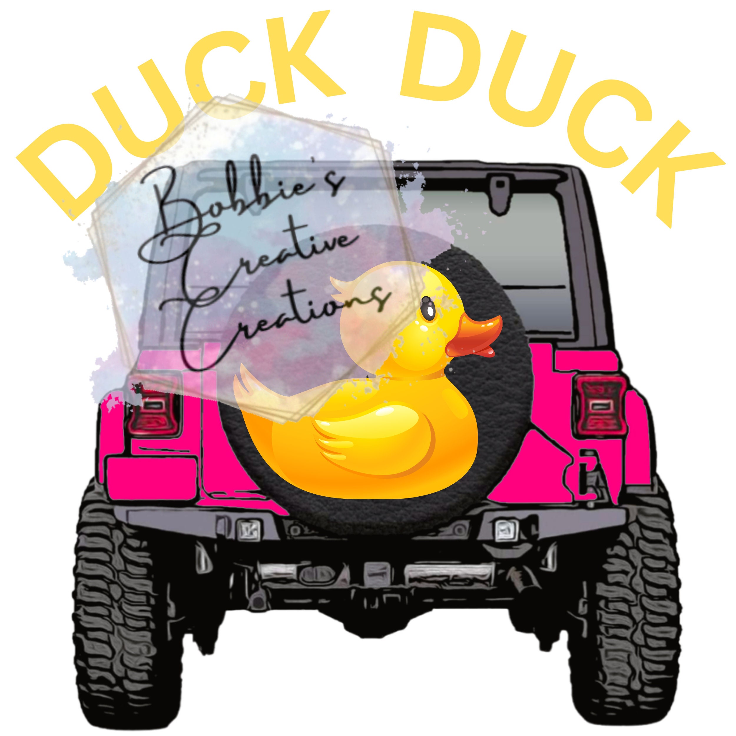 Duck Duck Sublimation Design, Duck Duck Png, off Roading Png, off ...