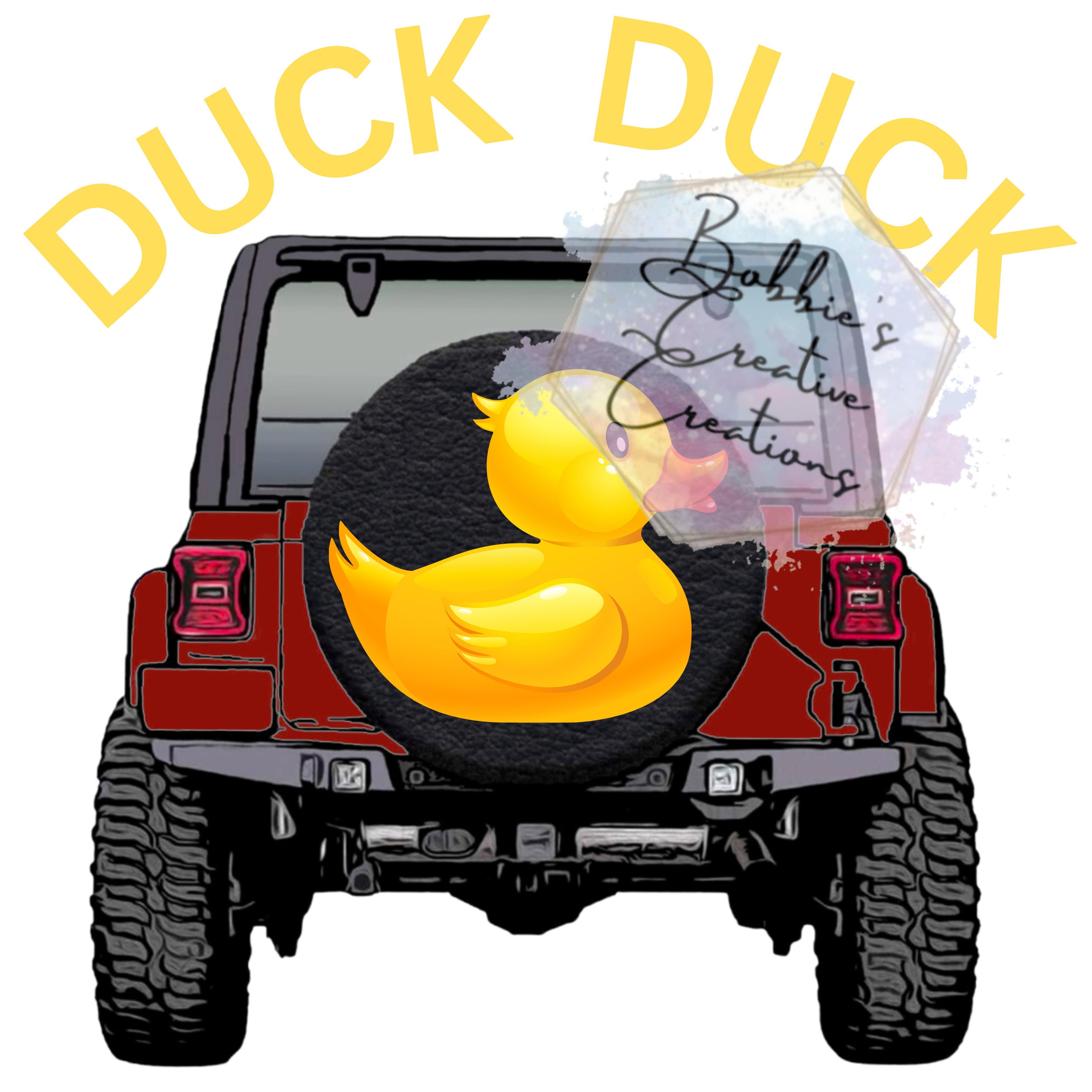 Duck Duck Sublimation Design, Duck Duck Png, off Roading Png, off ...