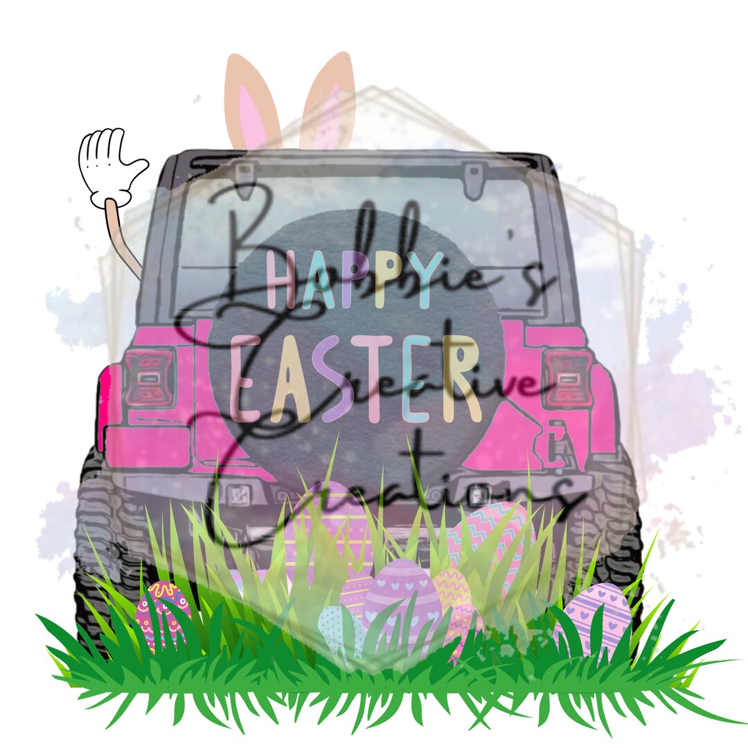 Happy Easter off Roading Sublimation Design, Happy Easter off Roading ...