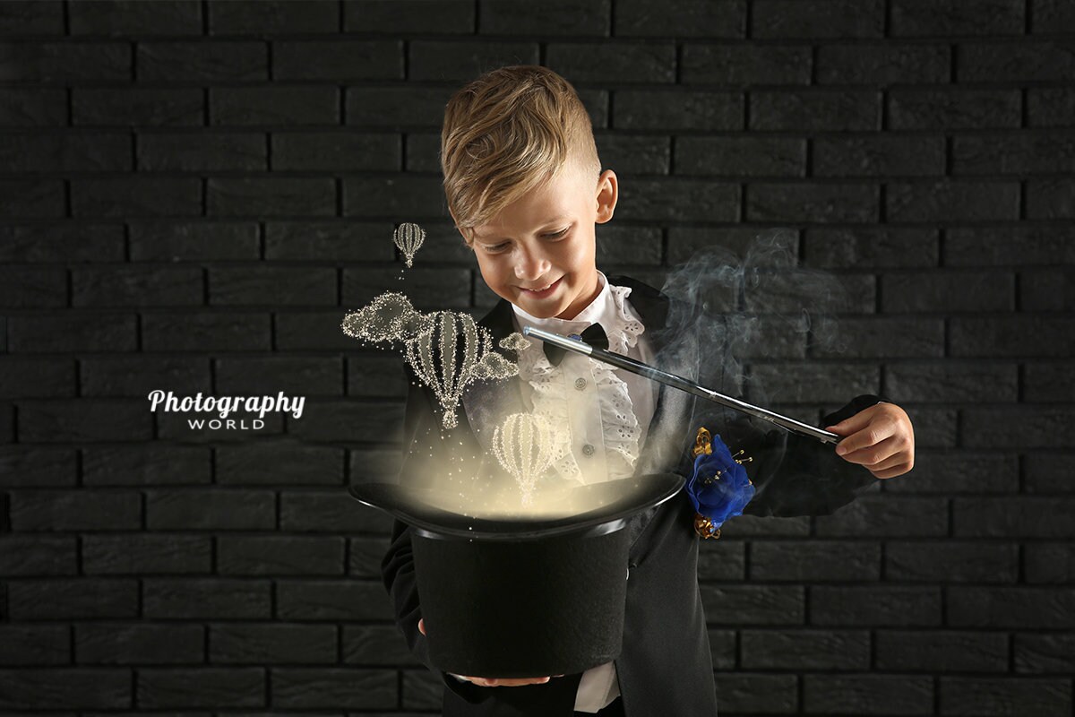 Magic Book Creatures Overlays for Photoshop, Fantasy Dragon & Other ...