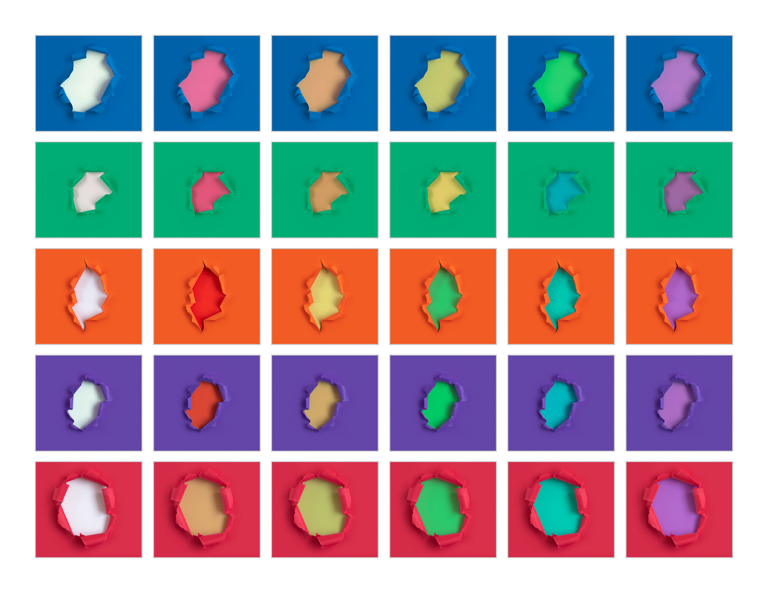 Torn Paper Overlay & Photoshop Backdrop Valentine - Etsy