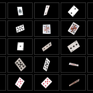 Playing Cards Overlays, Flying Photoshop Shoot Through - Etsy