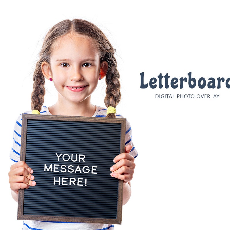Felt Letter Board With Letters - Etsy