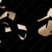 Flying Sheet Music, Falling Paper - Etsy