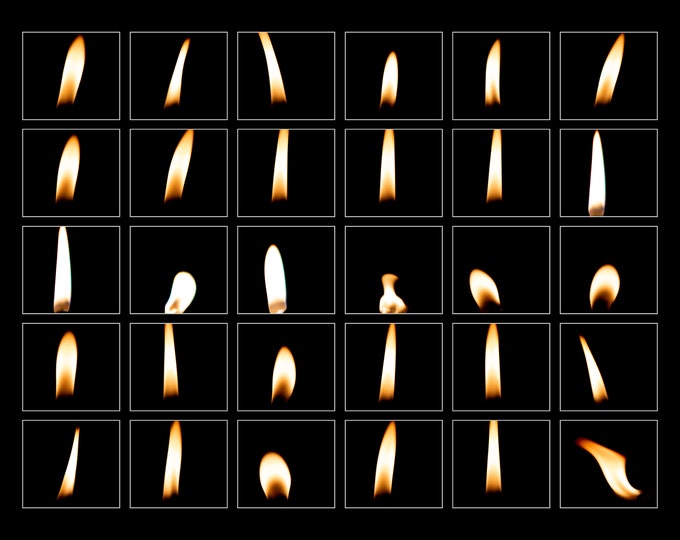 10 Candle Flame Overlays, Light Overlays, Smoke Overlays, Photoshop ...