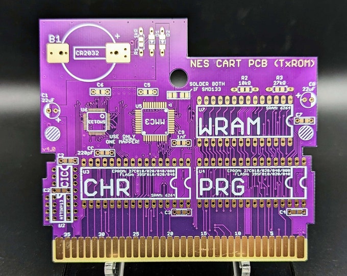 Nintendo NES Cartridge Circuit Board - MMC3 (txrom) - Etsy