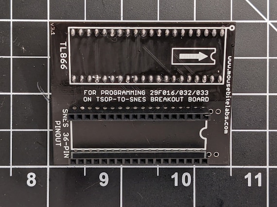Tsop-to-snes Programming Adapter 29F016/032/033 - Etsy