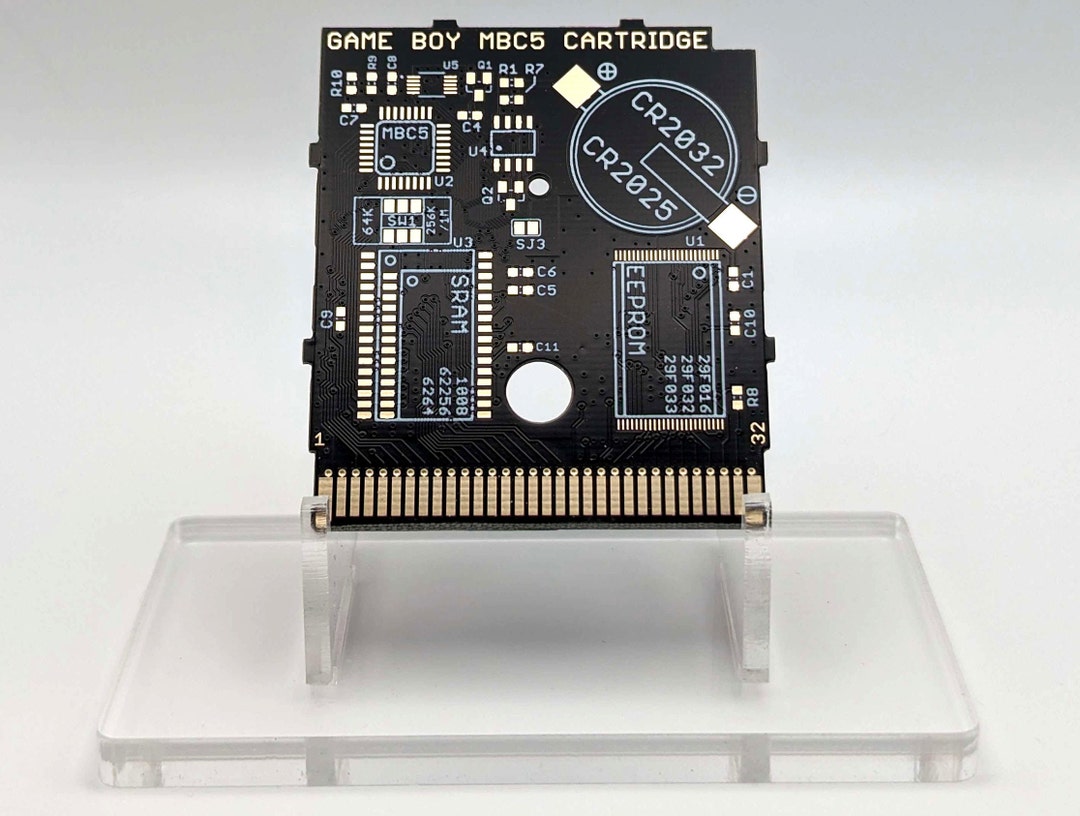 Game Boy Cartridge PCB (MBC5, Type B) - Etsy