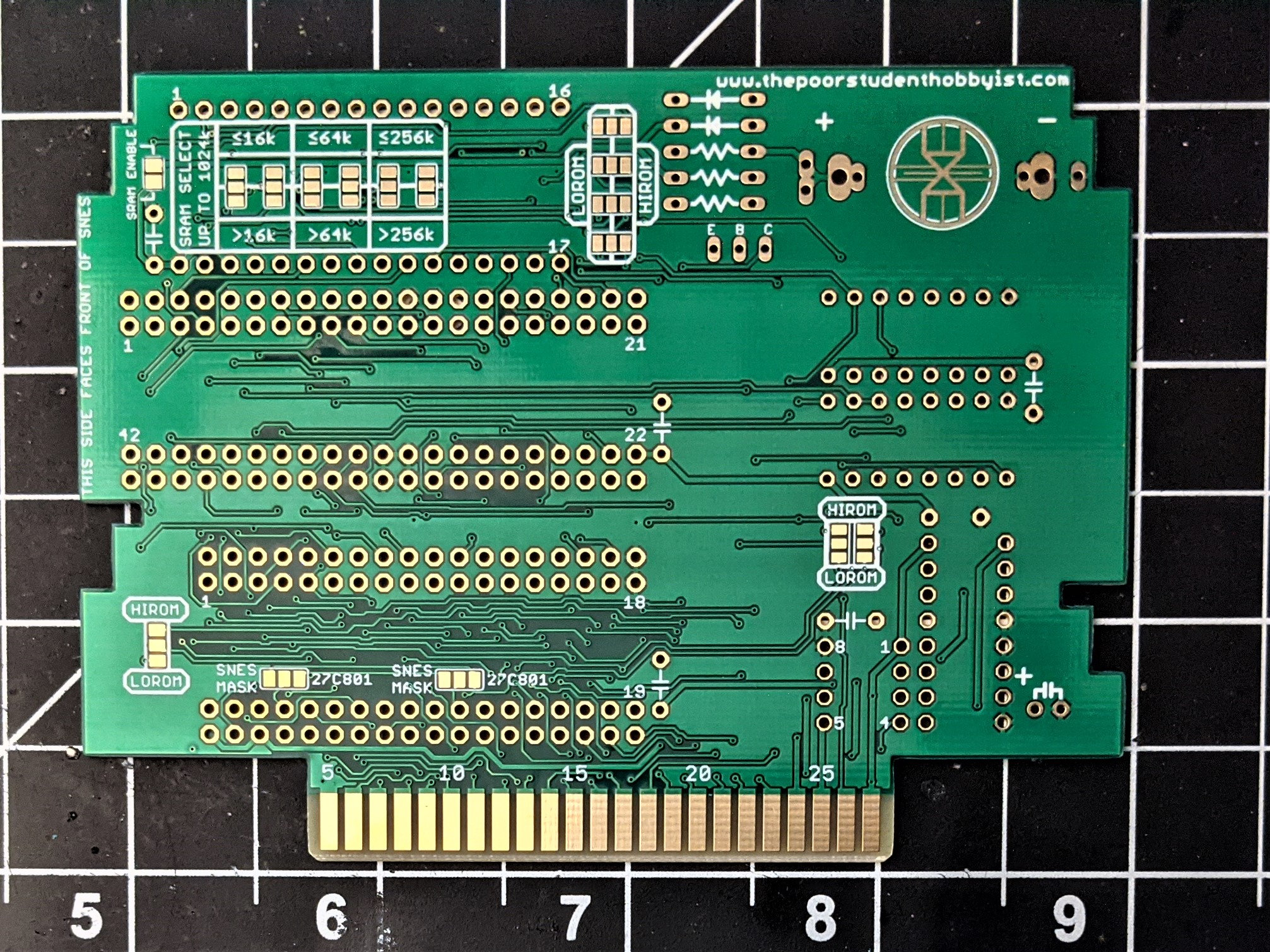 Super Nintendo Cartridge Circuit Board Basic | Etsy