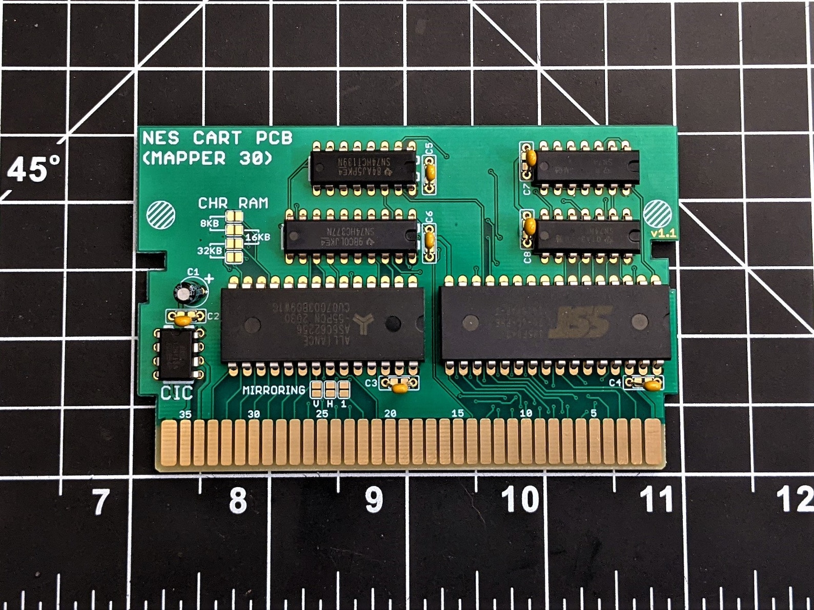 Nintendo NES Cartridge Circuit Board Mapper 30 nesmaker - Etsy
