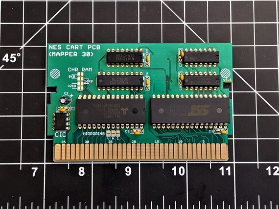 Nintendo NES Cartridge Circuit Board Mapper 30 nesmaker - Etsy