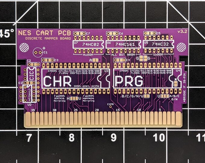 Nintendo NES Cartridge Circuit Board - Discrete - Etsy