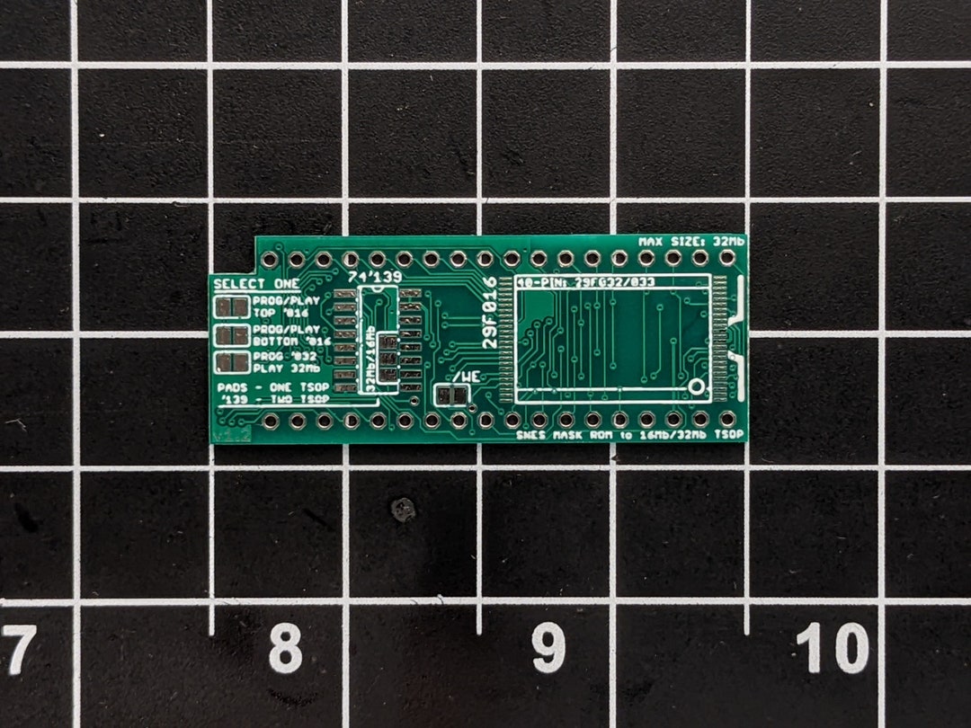 SNES TSOP Mask ROM Adapter Board (v1.4) - Etsy