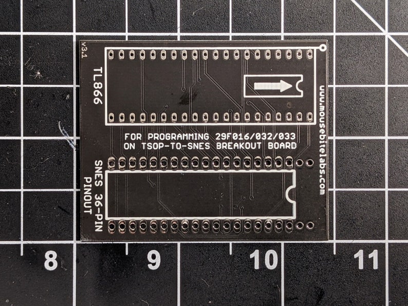 Tsop-to-snes Programming Adapter (29F016/032/033) (DISCONTINUED) - Etsy