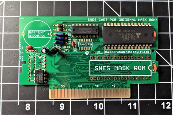 Super Nintendo Cartridge Circuit Board | Etsy