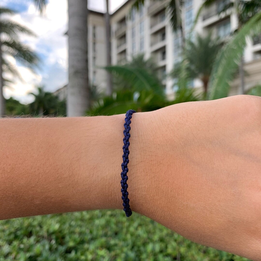 Braided Macrame Bracelet, Handwoven Friendship Bracelets, Adjustable ...