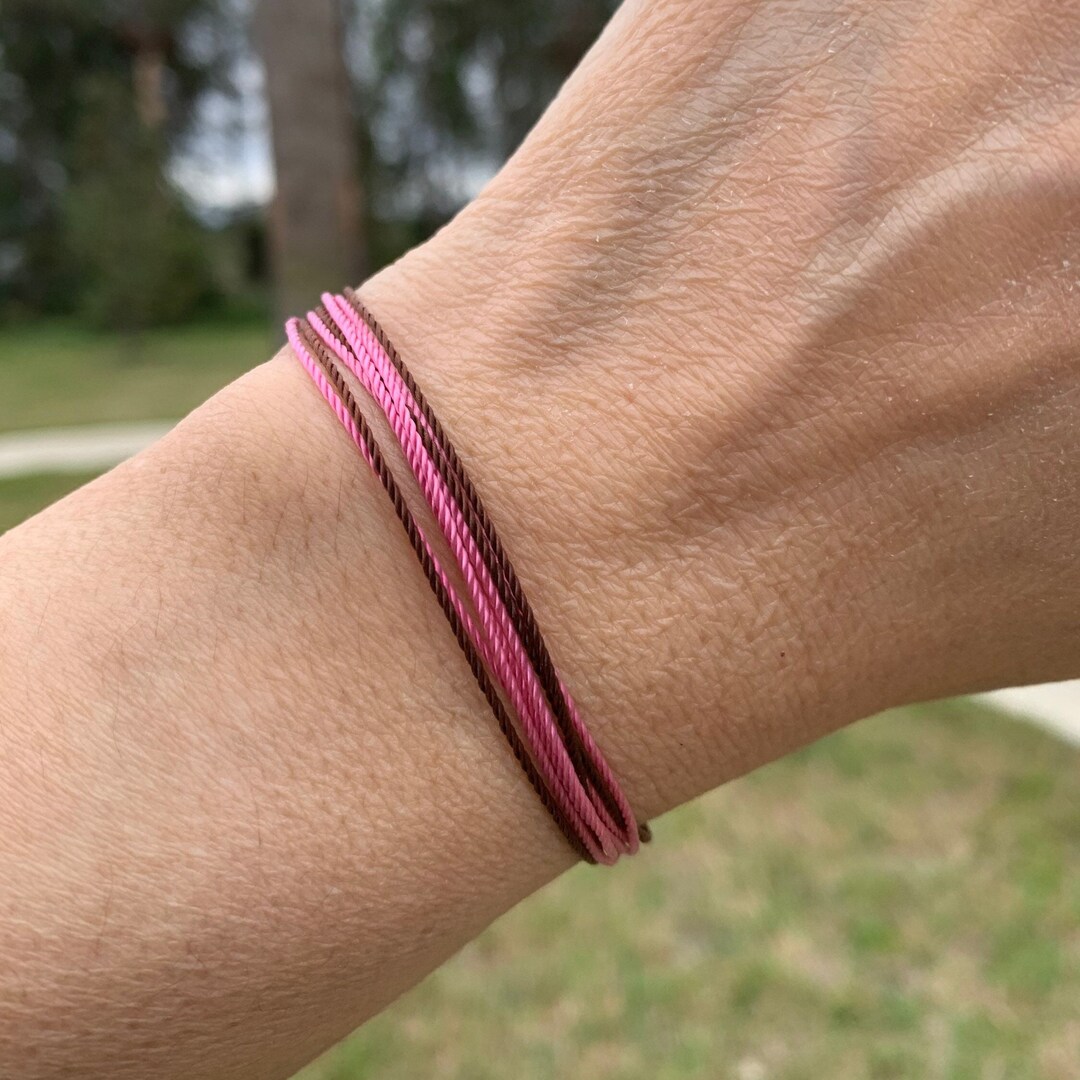 Handwoven Surf Style Bracelet, Romantic Fashion Armband, Unique ...
