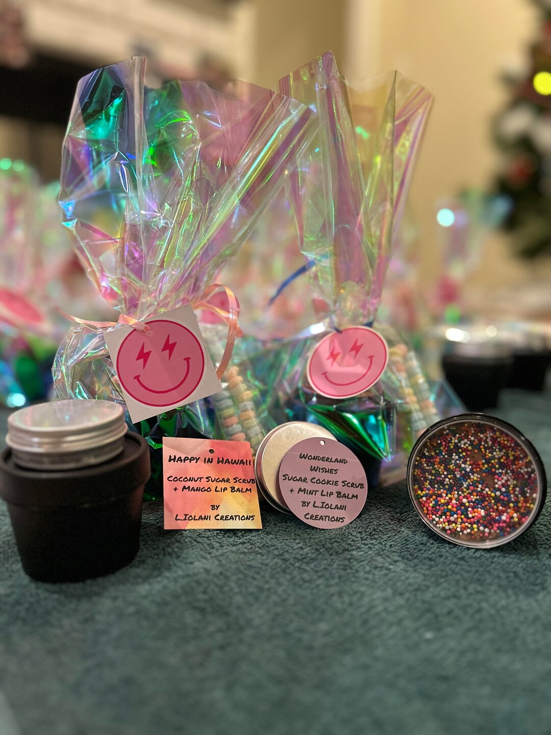 Preppy Sugar Scrub and Lip Balm Set - Etsy