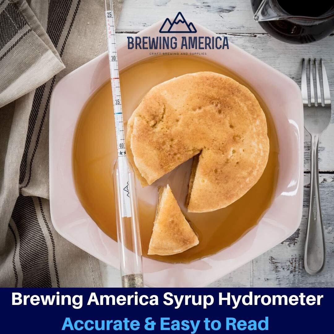 American-made Syrup Hydrometer Density Meter for Sugar and Maple Syrup ...