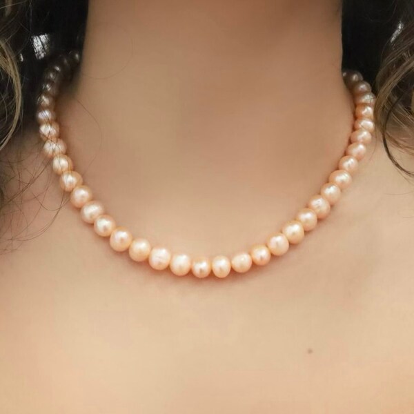Peach Pearl - Etsy