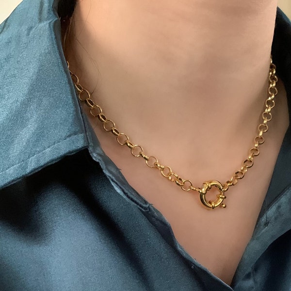 Front Clasp Necklace - Etsy