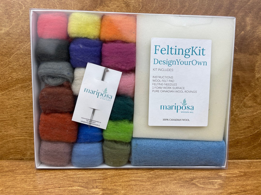Design Your Own Felting Kit, DIY, Wool Painting - Etsy