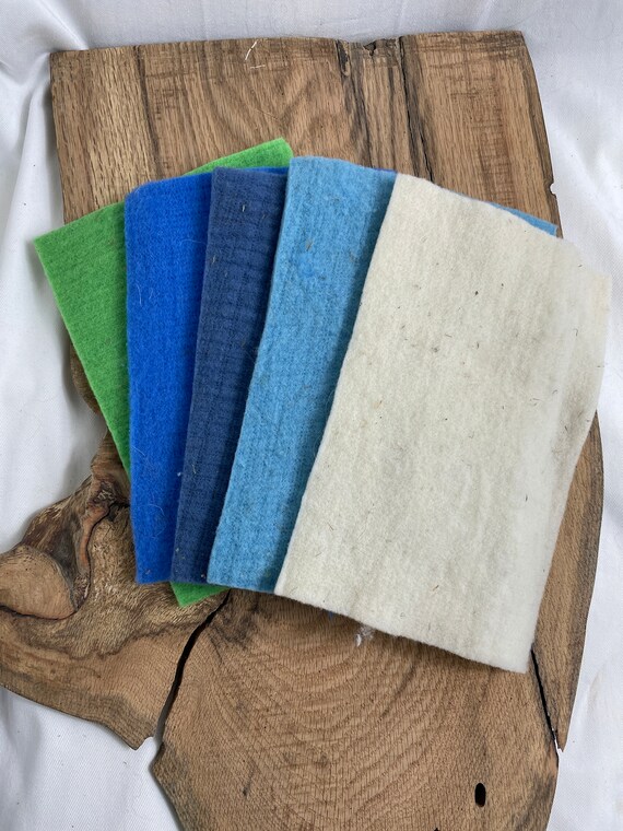 Felting Kit Wool Sheets Pre-felt Sheet | Etsy