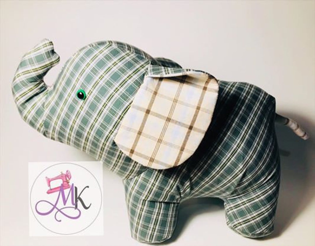 Keepsake Memory Bear- Elephant, Upcycled From Clothes, Sweaters ...