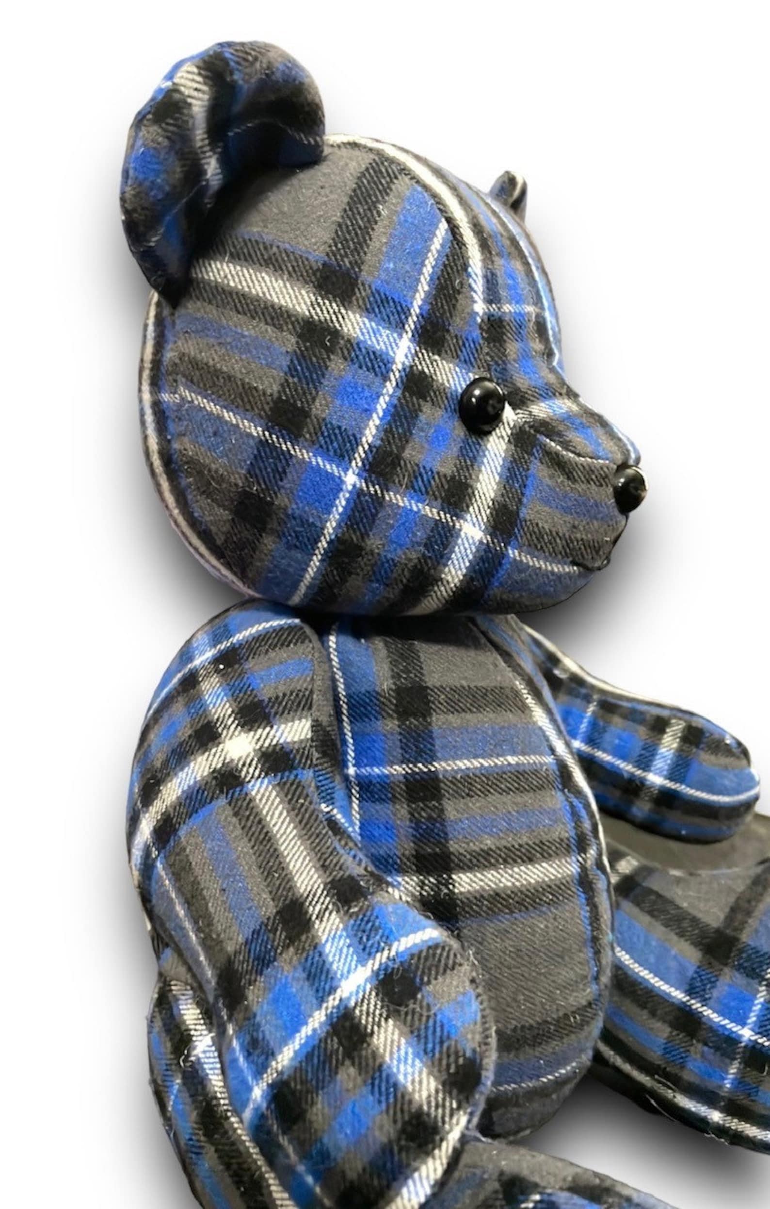 Keepsake Memory Bear-jointed, Upcycled From Your Own Fabric, Sweaters ...