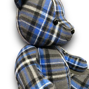 Keepsake Memory Bear-jointed, Upcycled From Your Own Fabric, Sweaters ...