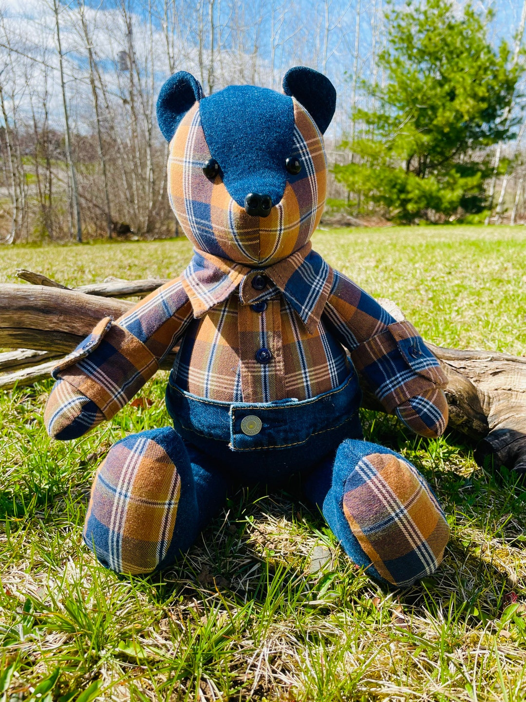 Keepsake Memory Bears, Bear Made From Clothes , Made From Loved Ones ...