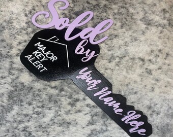 Real Estate Agent Wood Sign - Etsy