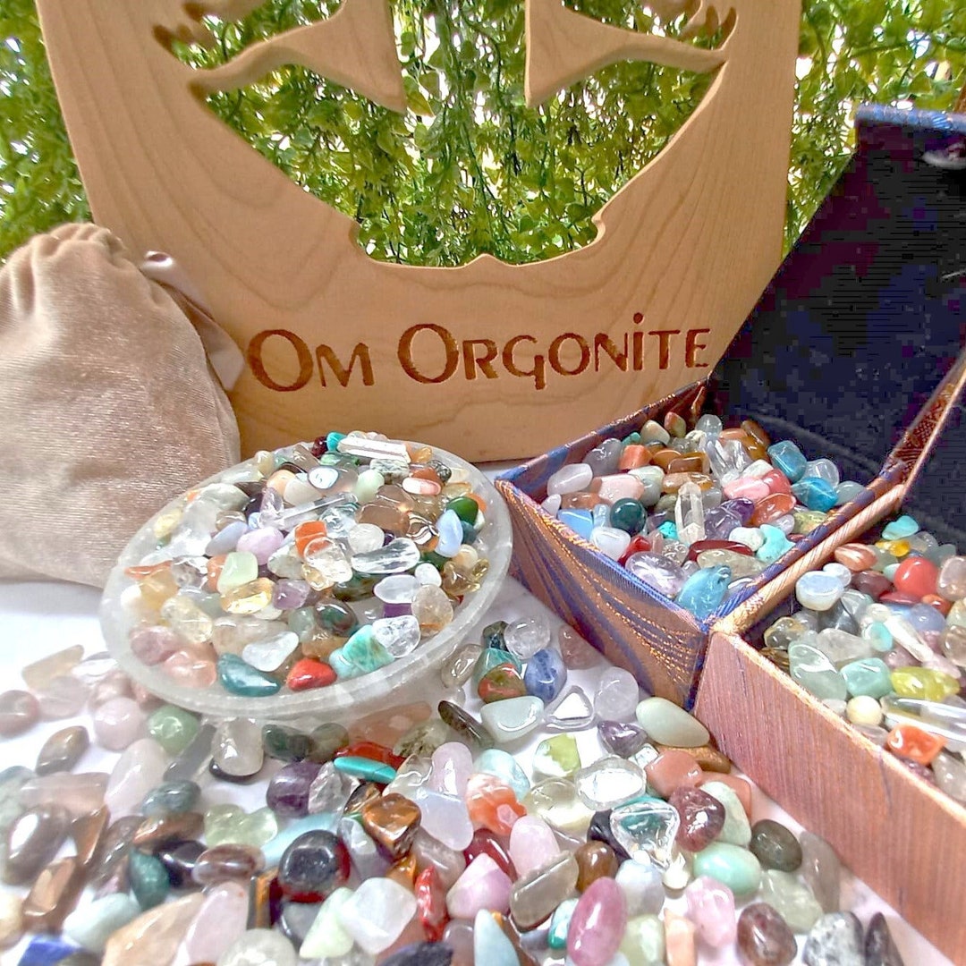 200g Assorted Crystals and Gemstones | Cystal Healing | Resin Art ...
